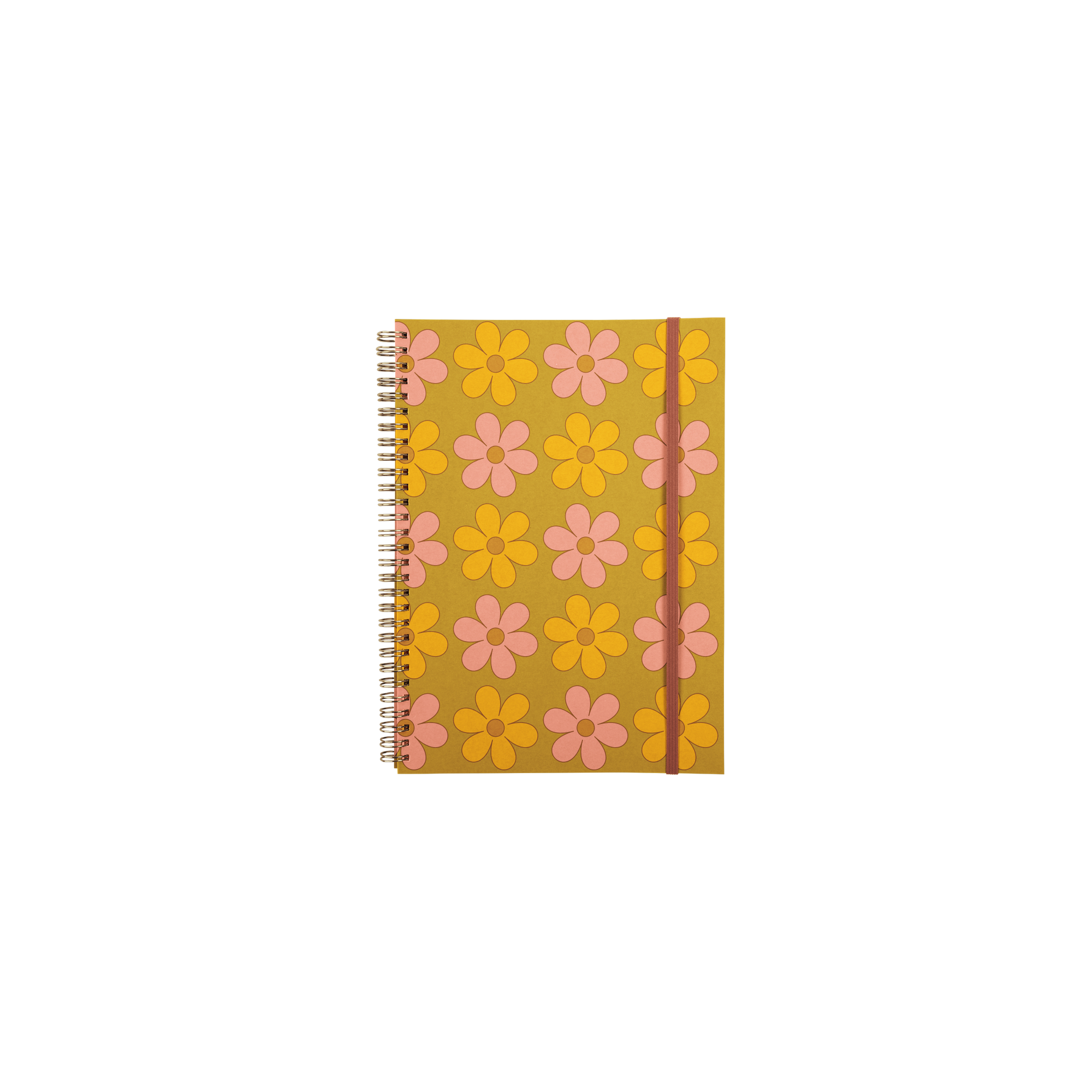 Undated Perpetual Planner - Color Block Daisy– Talking Out Of Turn