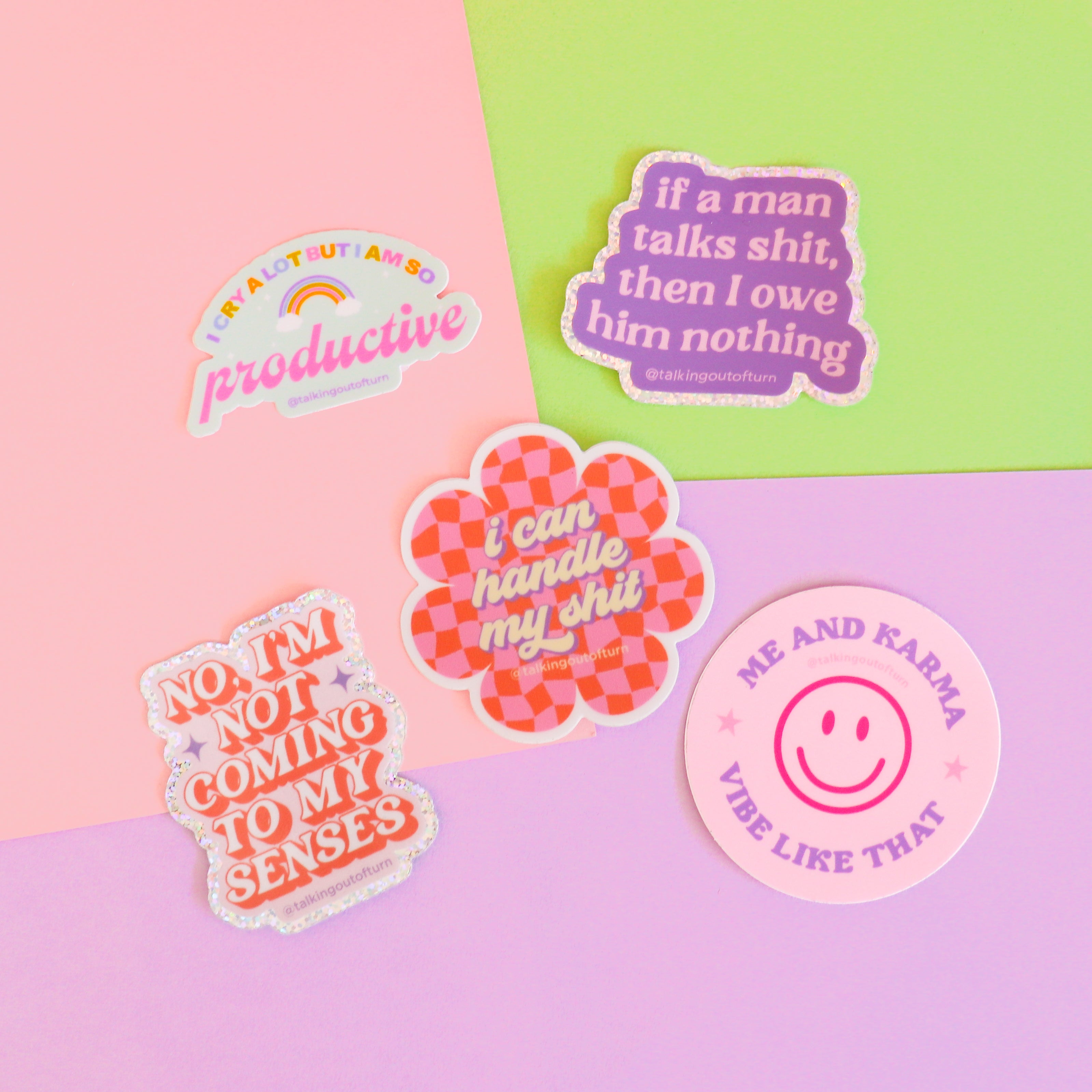 TS Inspired Stickers– Talking Out Of Turn