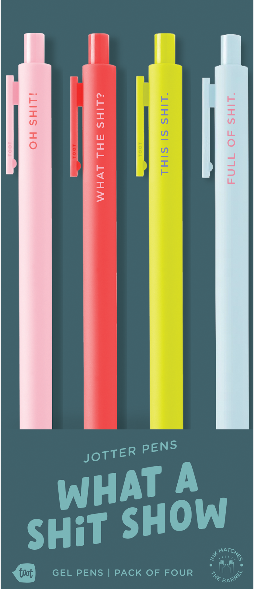 Jotter Sets 4 Pack– Talking Out Of Turn