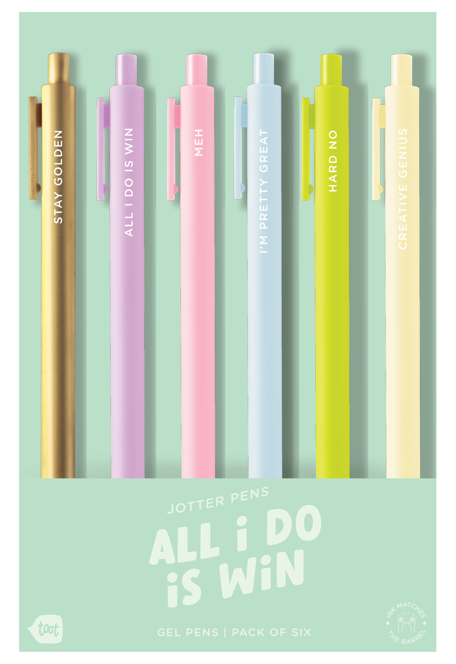 Jotter Sets 6 pack– Talking Out Of Turn