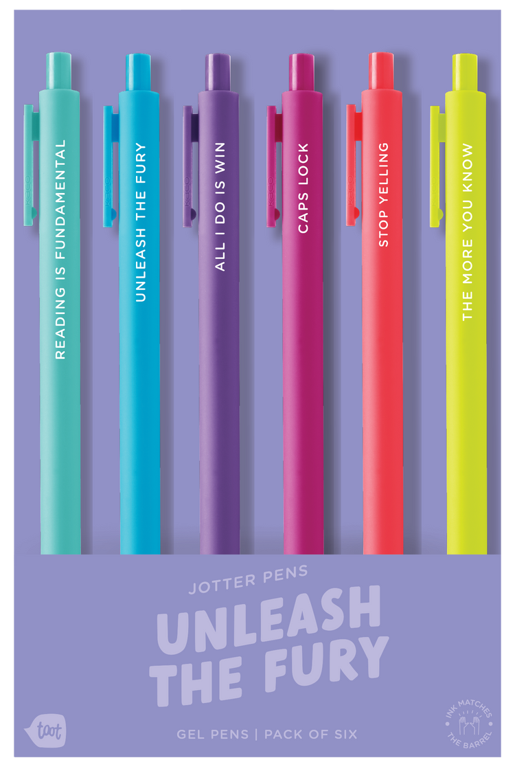 Jotter Sets 6 pack– Talking Out Of Turn