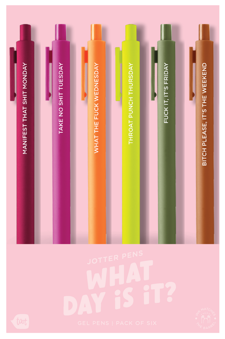 Jotter Sets 6 pack– Talking Out Of Turn