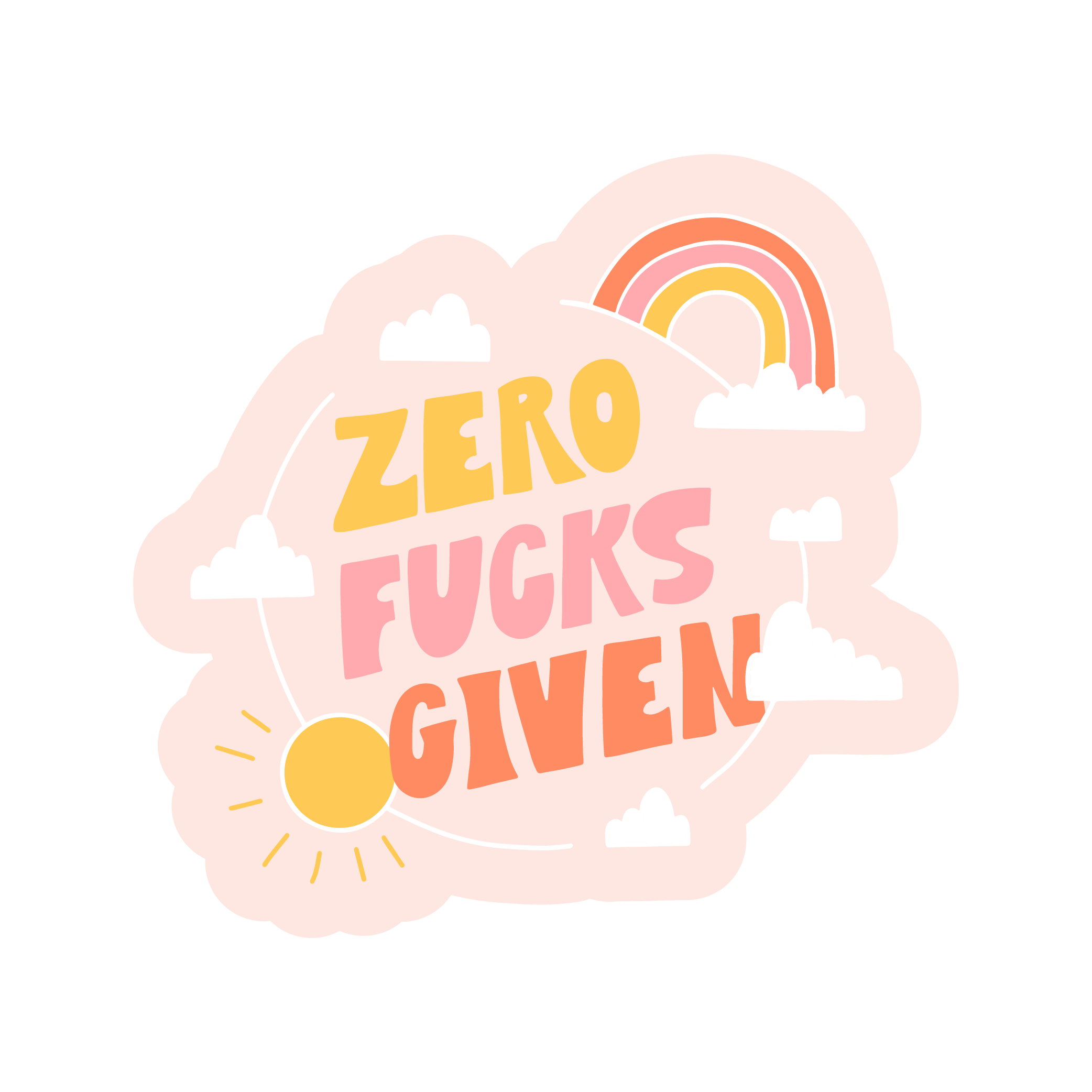 Packaged Single Stickers– Talking Out Of Turn