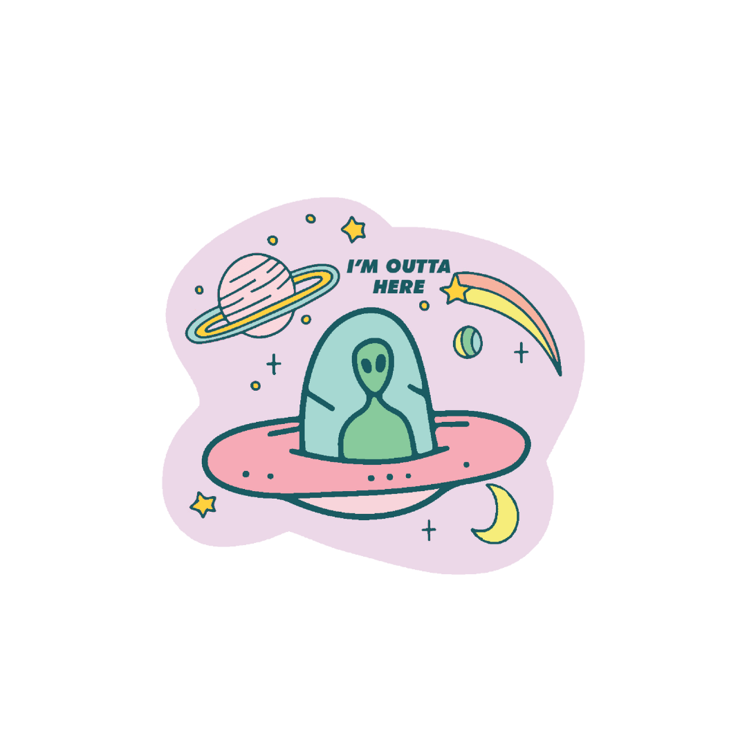 Non-Packaged Individual Stickers– Talking Out Of Turn