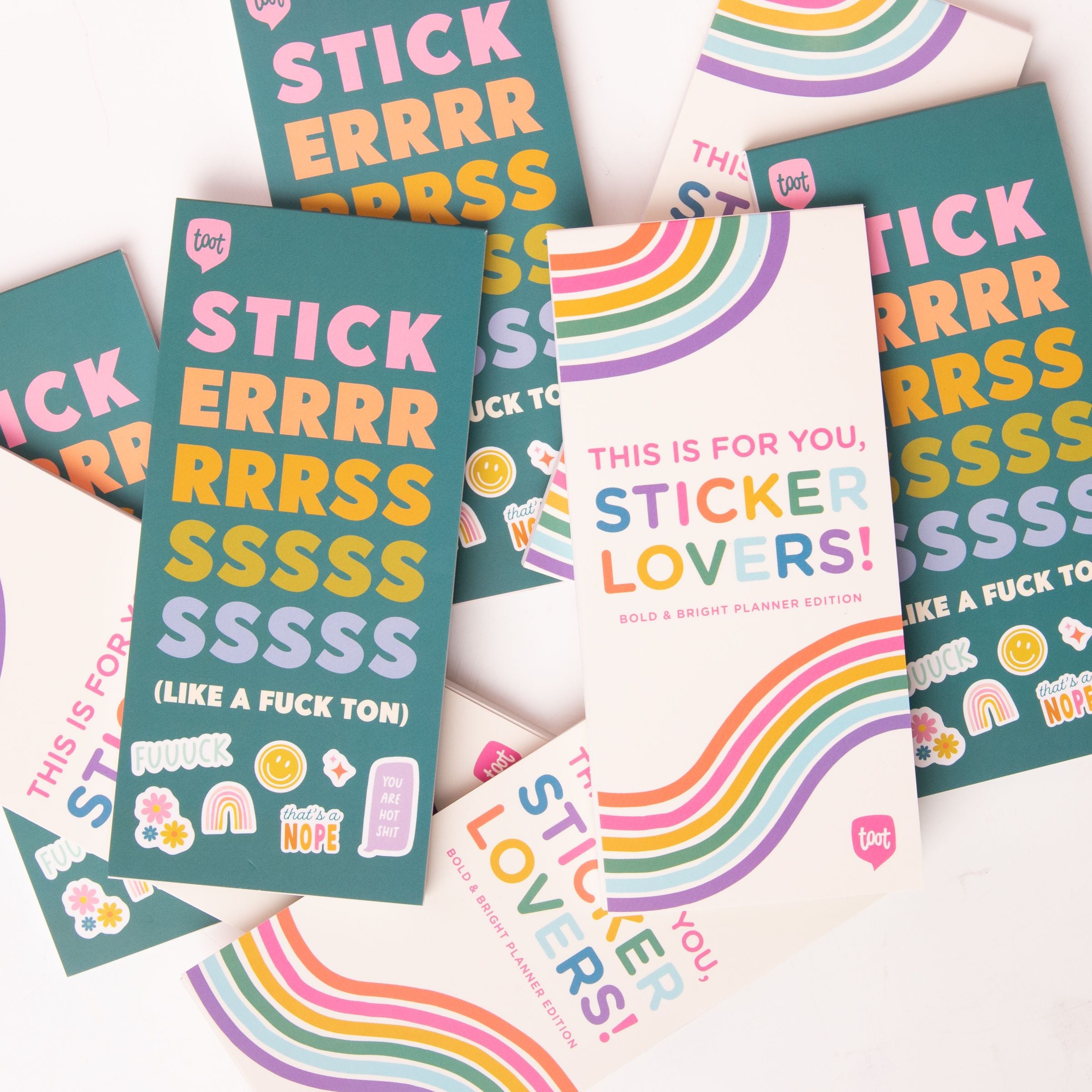 Sticker Booklet– Talking Out Of Turn