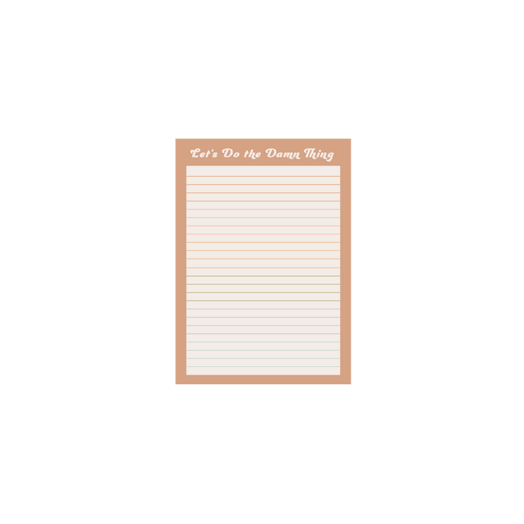 Tearaway Notepads– Talking Out Of Turn