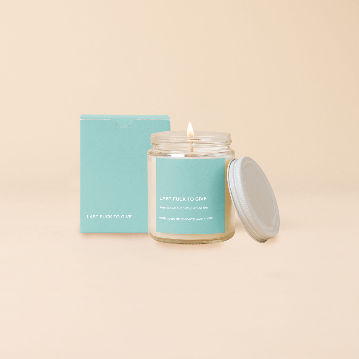 Candle Jar w/Lid - Life– Talking Out Of Turn