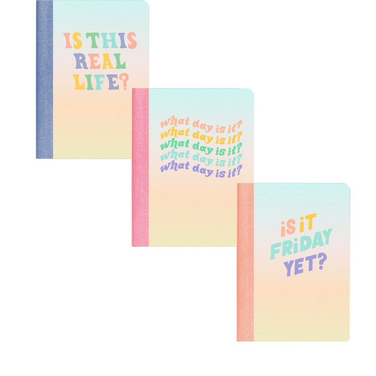 Mini Notebook Set– Talking Out Of Turn