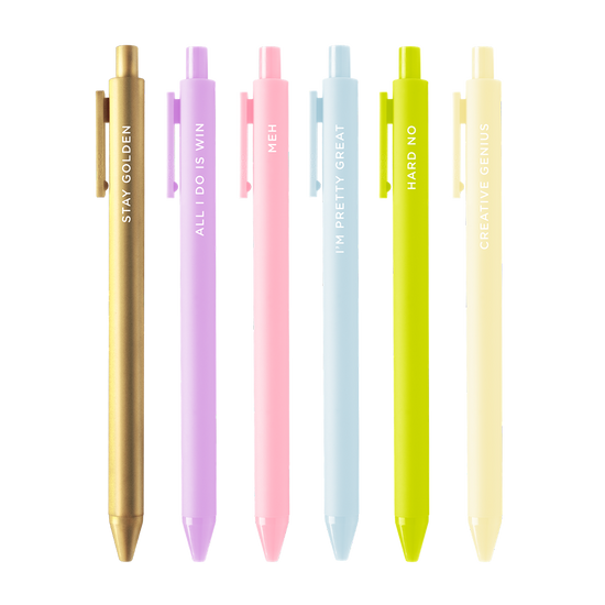 Jotter Sets 6 pack– Talking Out Of Turn