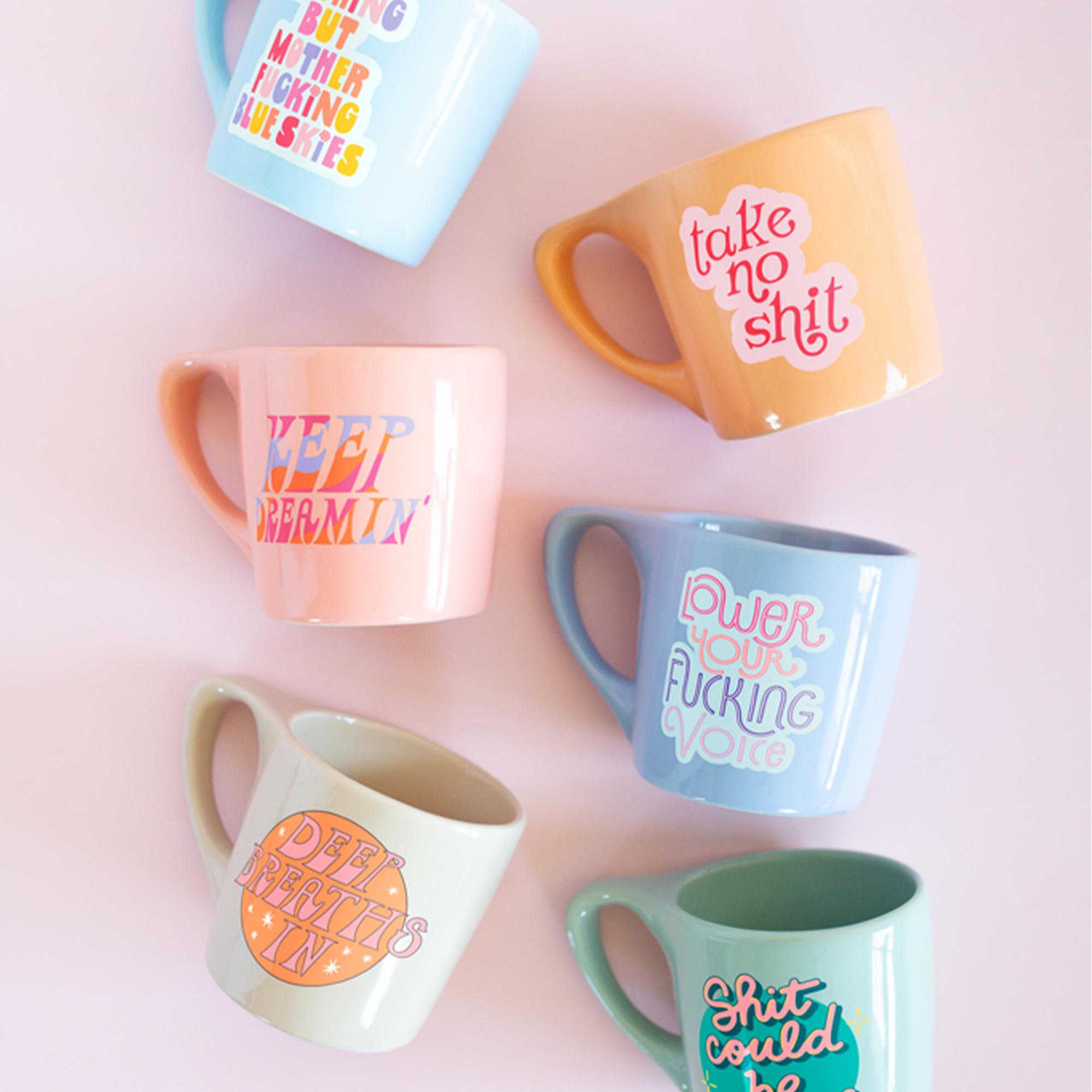 Element Mugs– Talking Out Of Turn
