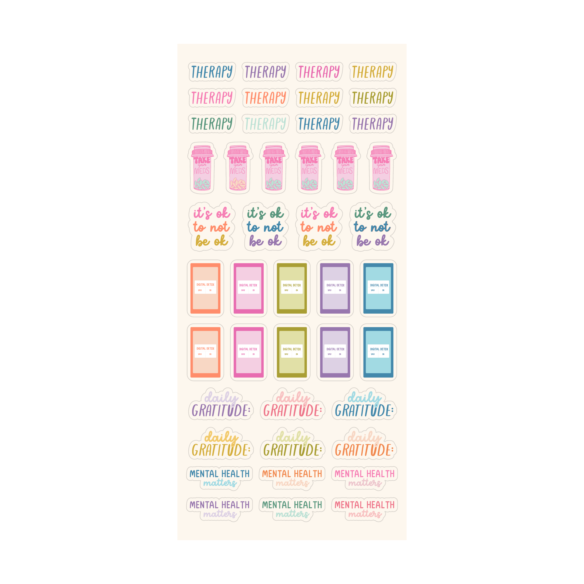 Sticker Booklet– Talking Out Of Turn