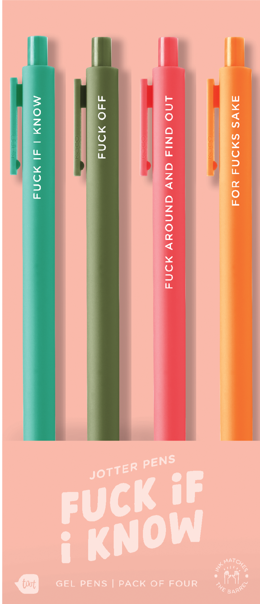 Jotter Sets 4 Pack– Talking Out Of Turn