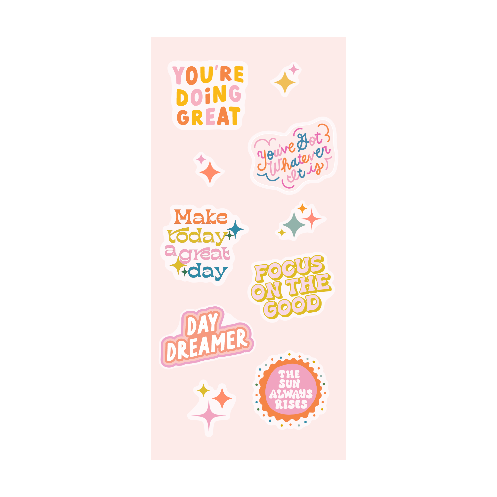 Sticker Booklet– Talking Out Of Turn