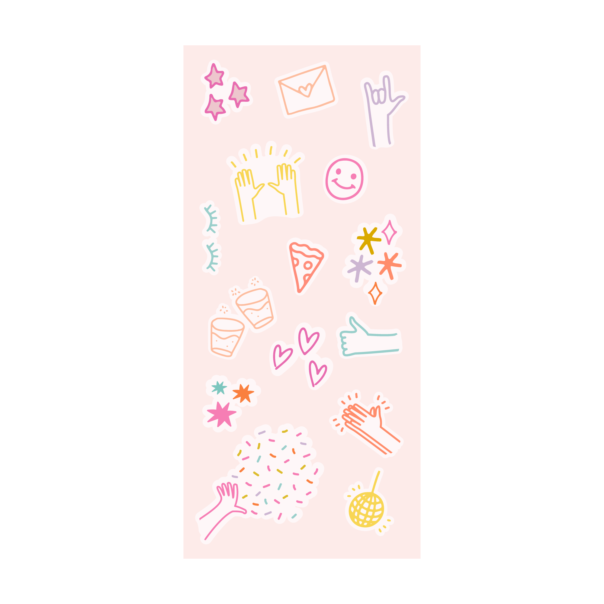 Sticker Booklet– Talking Out Of Turn